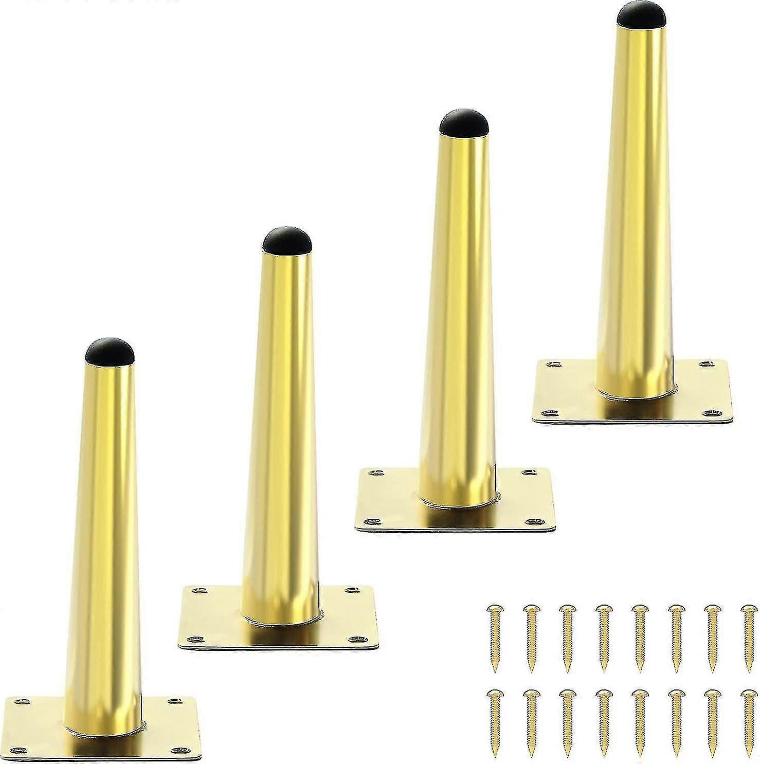 Set Of 4 Furniture Legs 10 Inch Modern Furniture Legs Mid Century ...