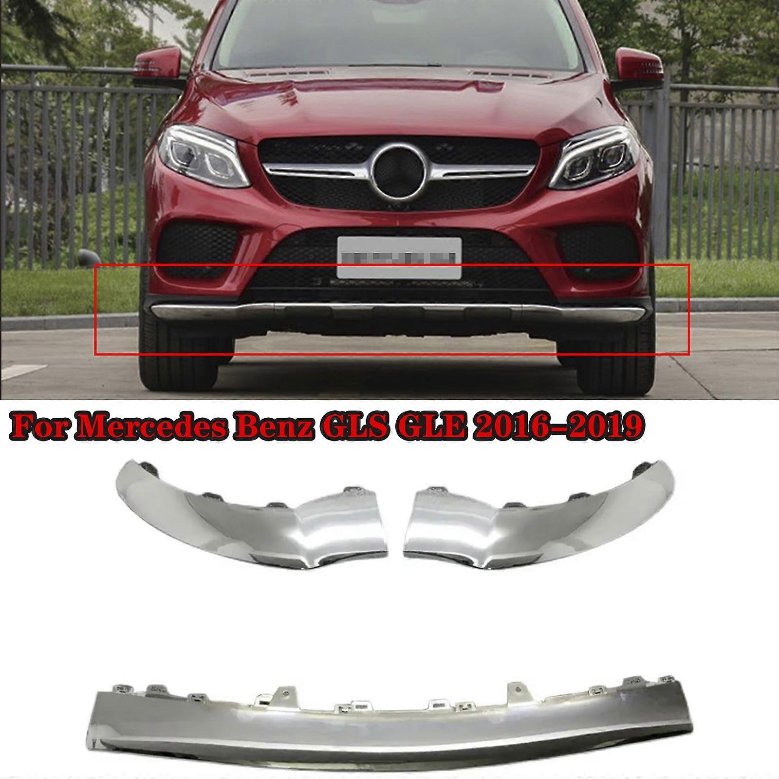 Chrome Front Bumper Trim Cover Moulding For Mercedes Benz W292 GLS GLE ...