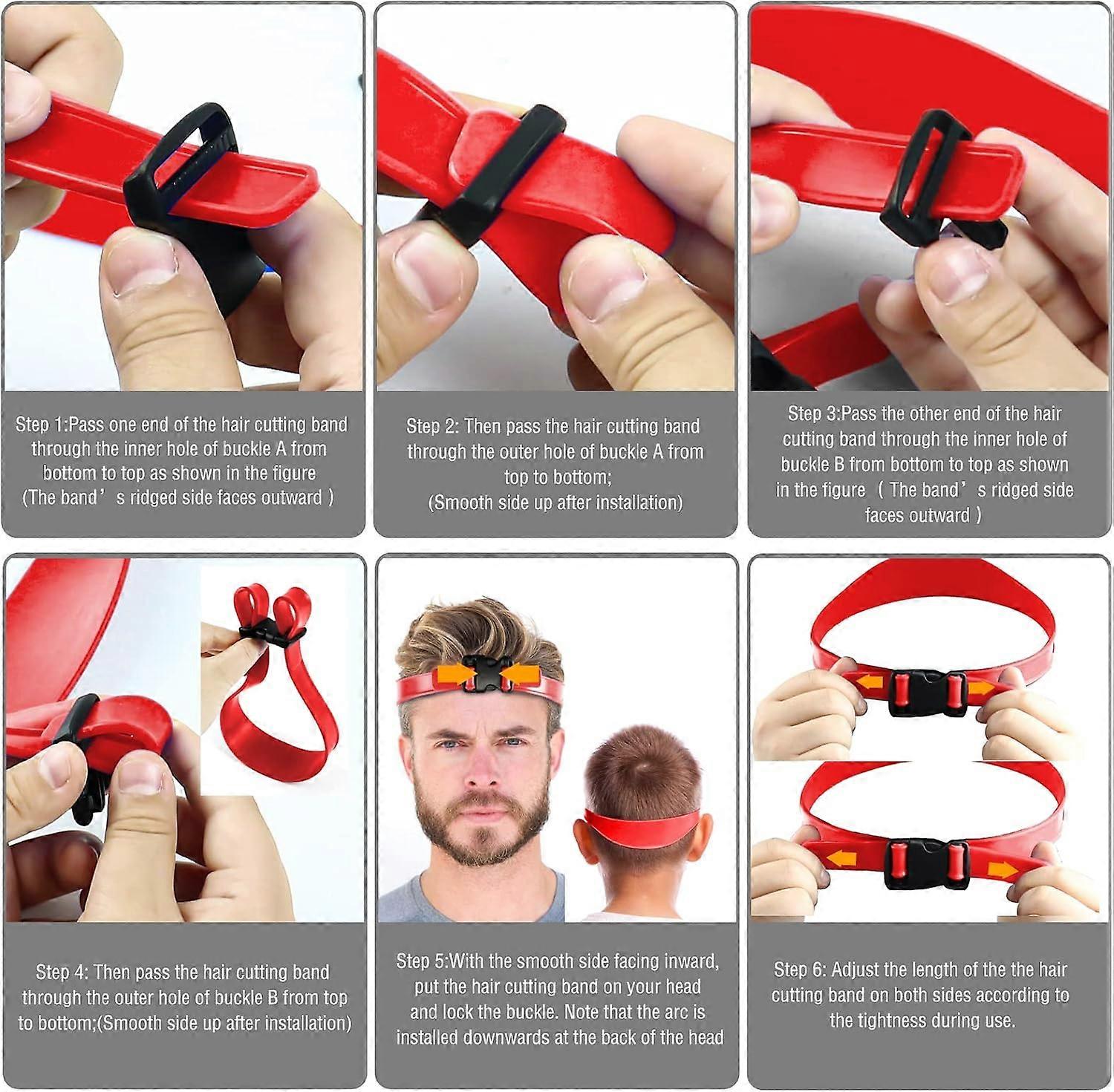 Hairline Haircut Templates Adjustable Neckline Shaving Template Guide ...