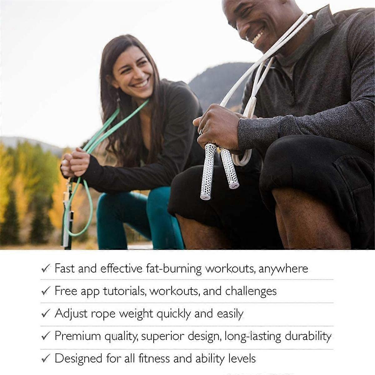 Weighted Skipping Rope Weighted Skipping Rope High-Speed Anti ...