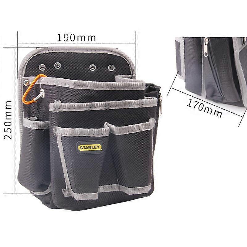 Stanley 1-Piece 5 Pockets Working Waist Bag For Tools Toughbuild ...