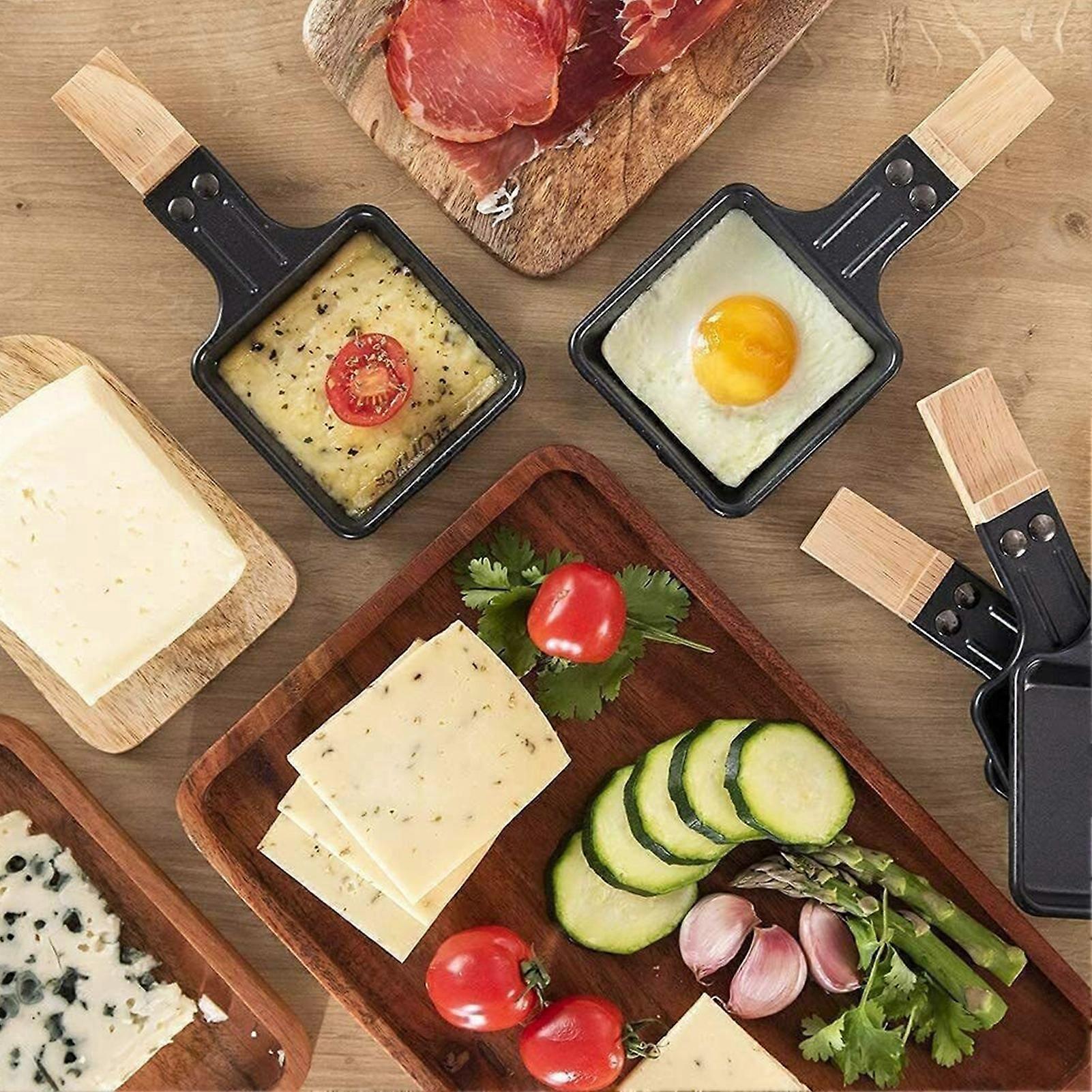 Non-Stick Raclette Pans | Pack of 1 to 12 | Mini Square Raclette ...