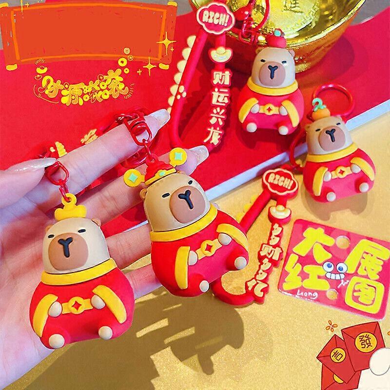 Cute Plush Toy Cartoon Pendant Soft Stuffed Doll Keychain Bag Car ...
