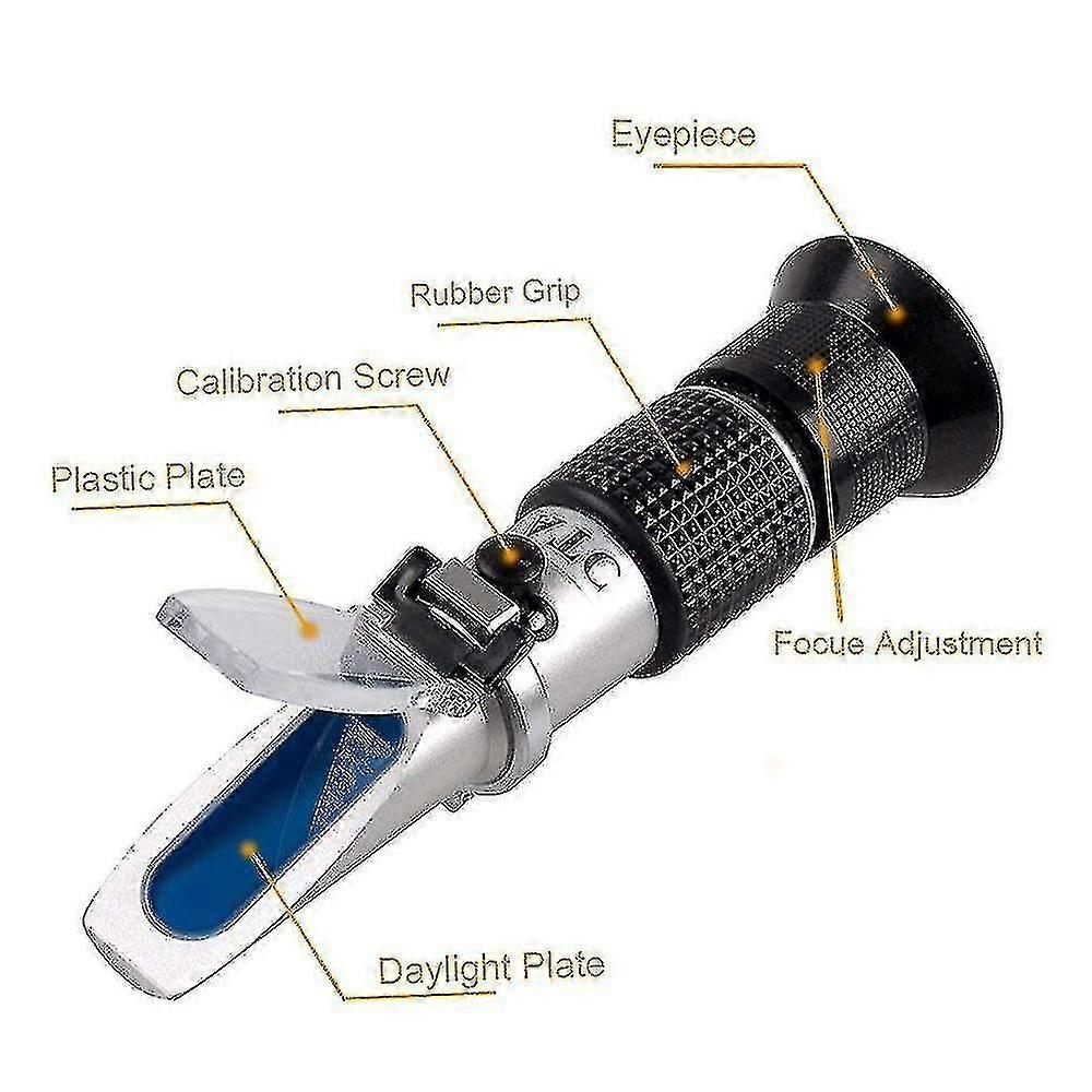 Honey Refractometer For Honey Moisture, Brix And Baume, 3-In-1 Uses, 58 ...