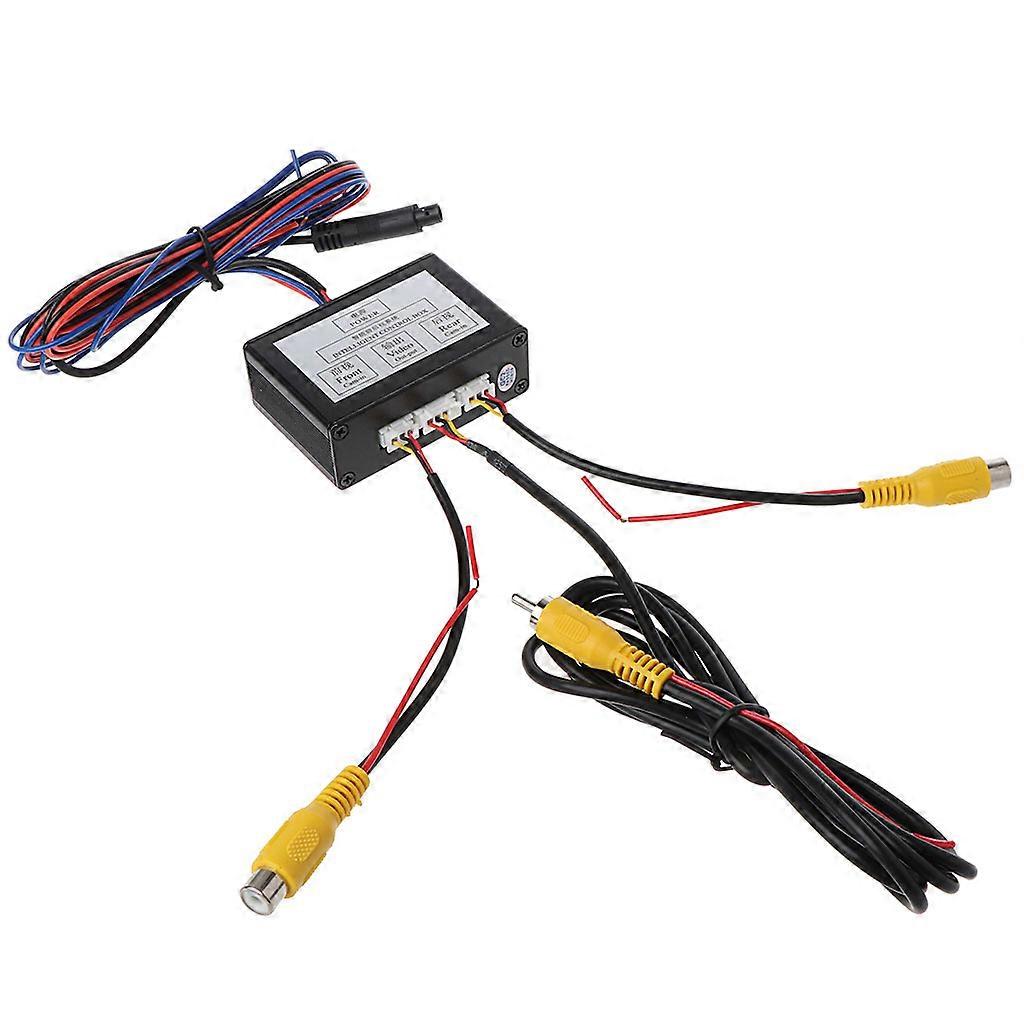 Car Reversing Cameras Switch 2 Way Control Box for Switching Front/Rear ...