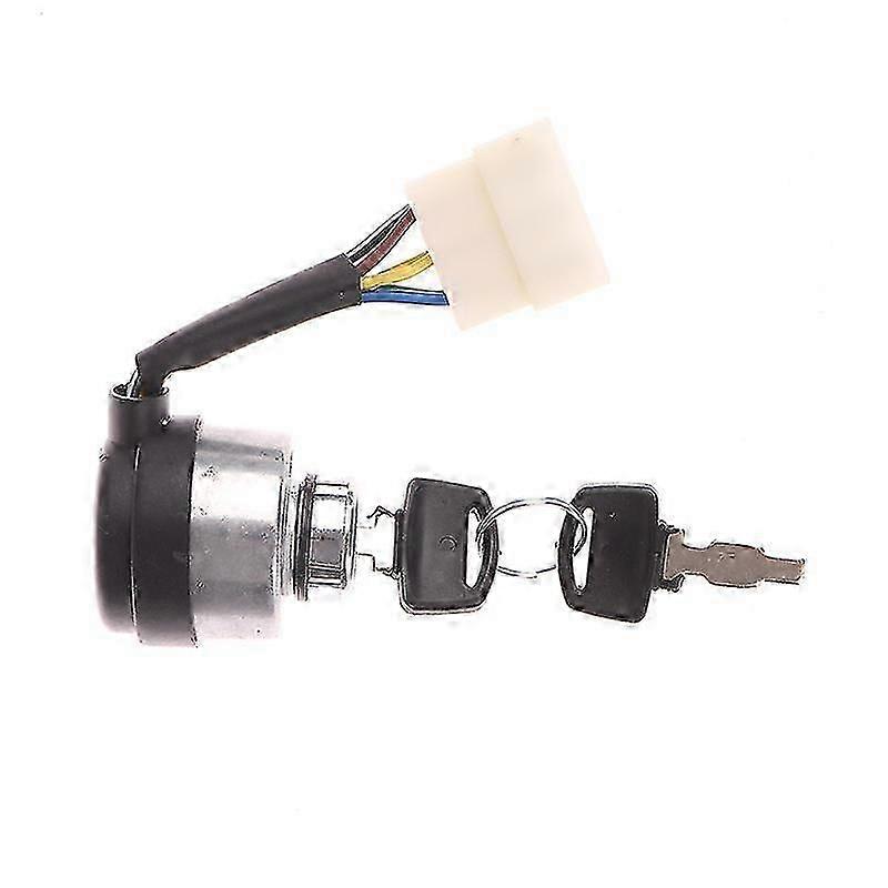 6 Wire Way Gasoline Diesel Generator Gas Ignition Start Key Lock Switch ...