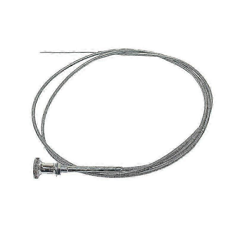 Chrome Universal 6 Ft Carburetor Cable Push Pull Throttle Cable for Hot ...