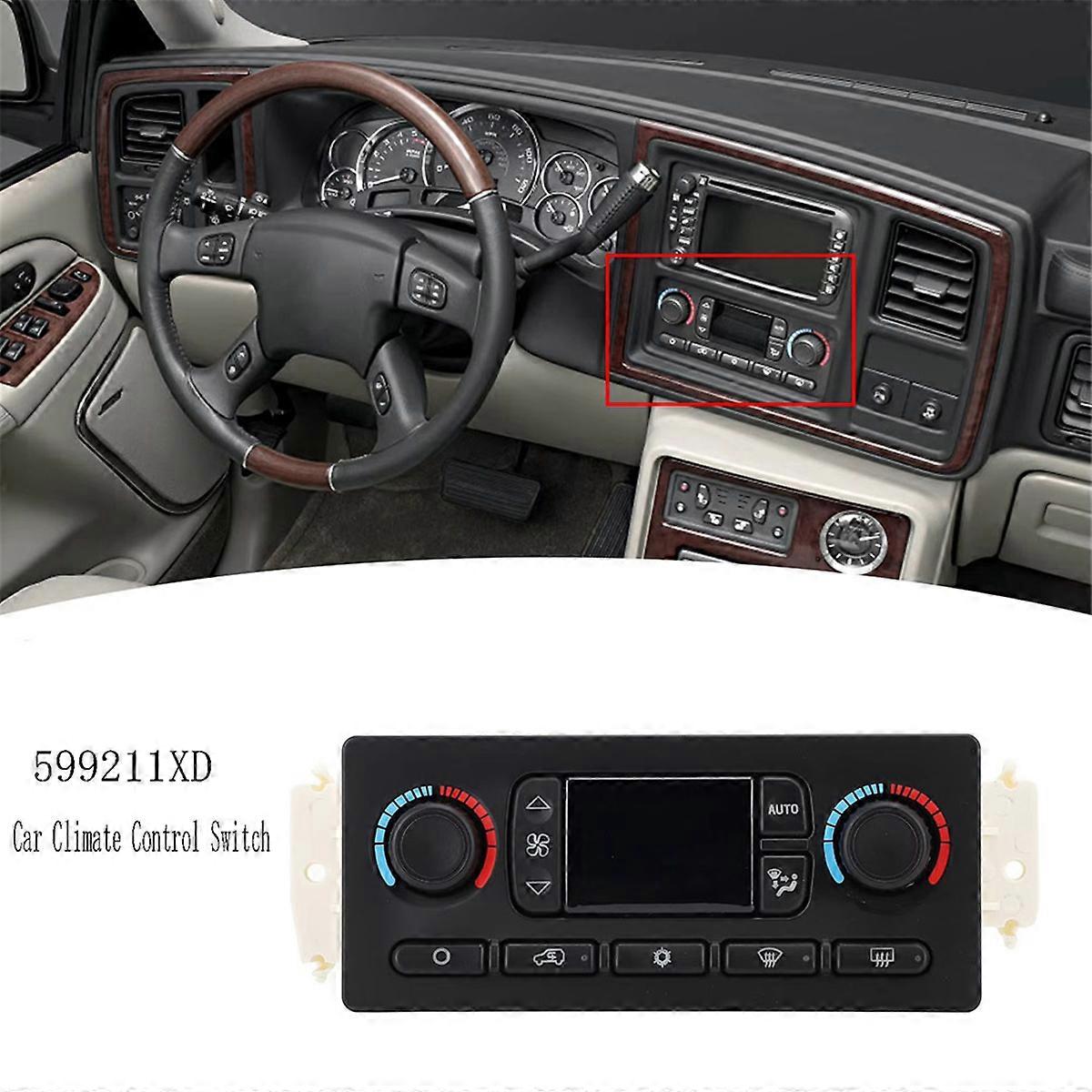 599211XD Car Climate Control Switch Panel Module Unit for Chevrolet ...