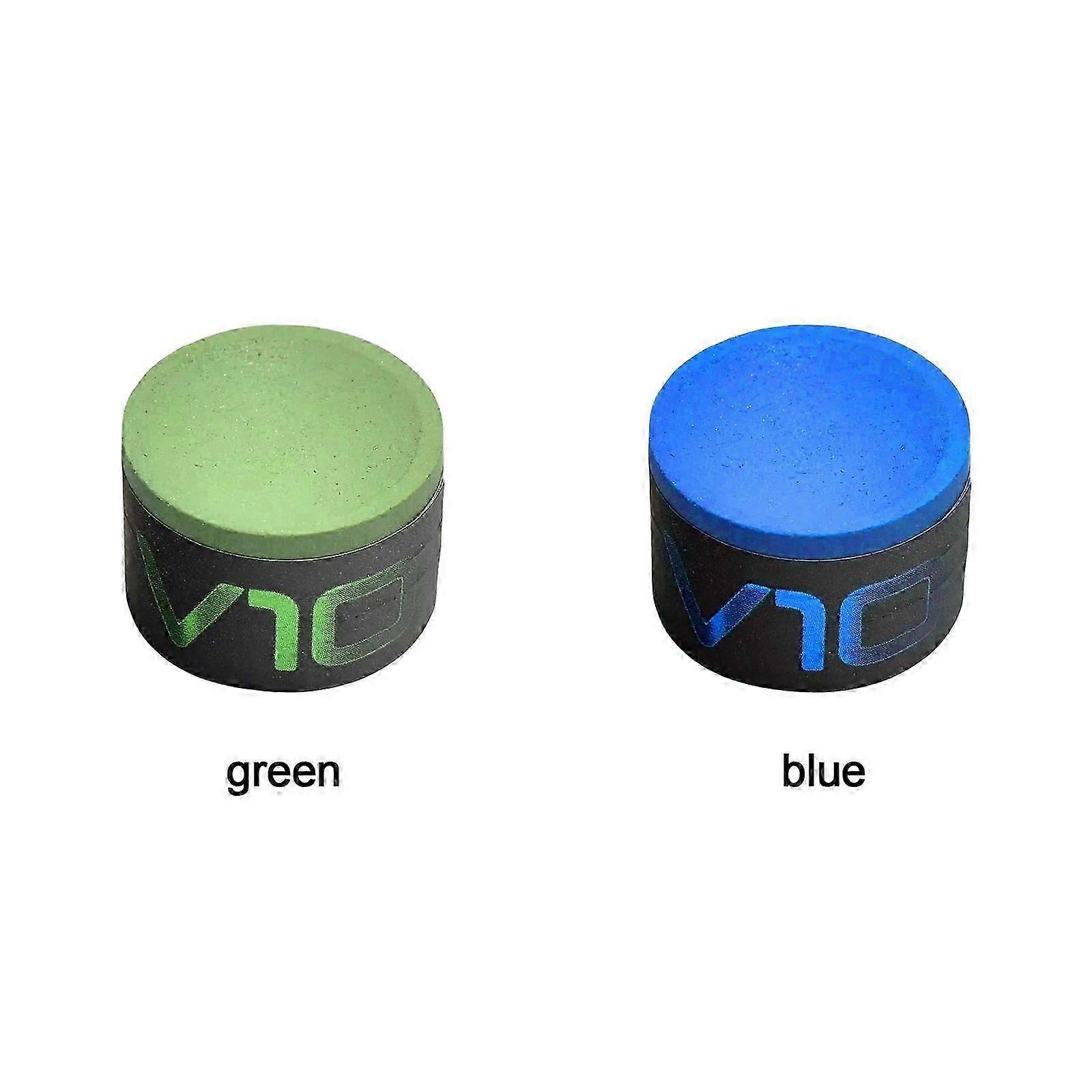 Billiard cue chalk for Taom V10 - Professional blue/green pool chalk ...