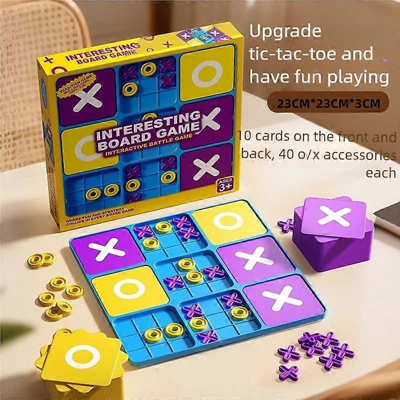 Ultimate Tic-Tac-Toe Game Board Games For Family Game Night Mind ...