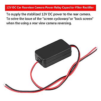 12v Car Rear View Camera Rectifier Relay Capacitor Filter Connector For ...