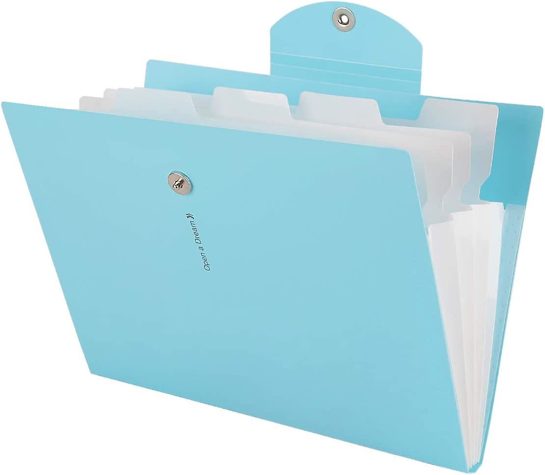 Document Folder A4 Compartment Folder A4 Expandable Portable File