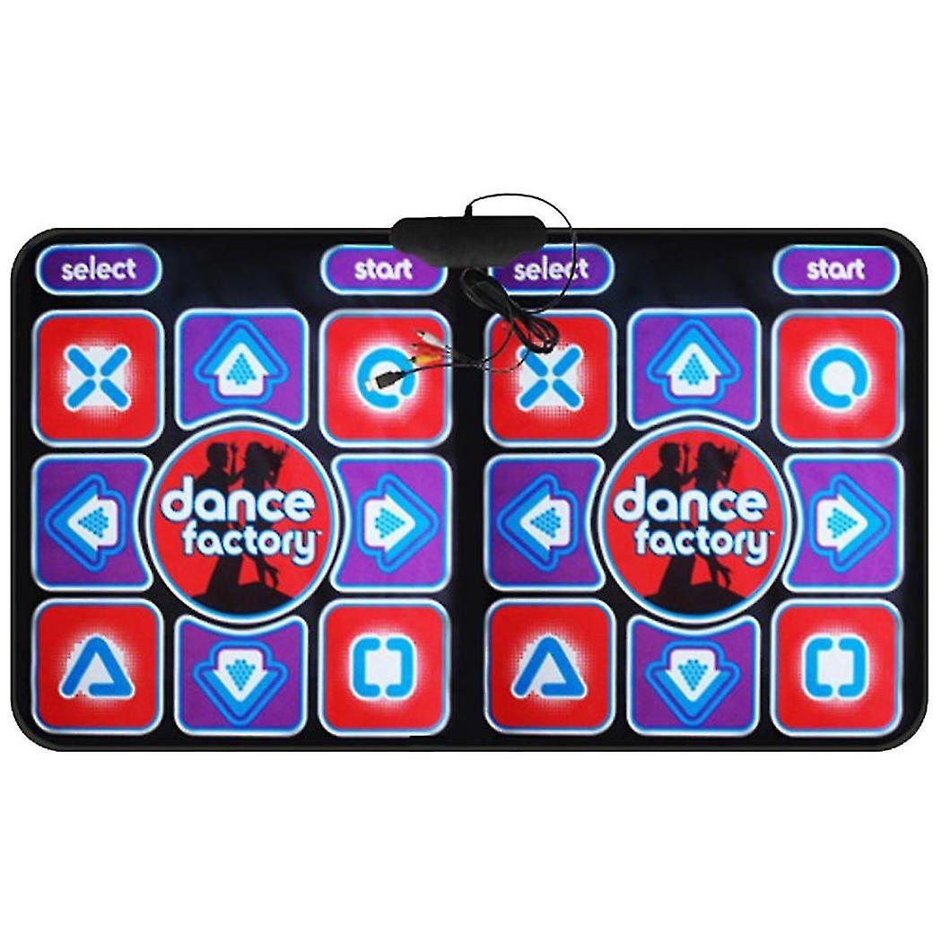 Double User Wired Dancing Dance Mat Family Party Game With 2 Tv Remote ...