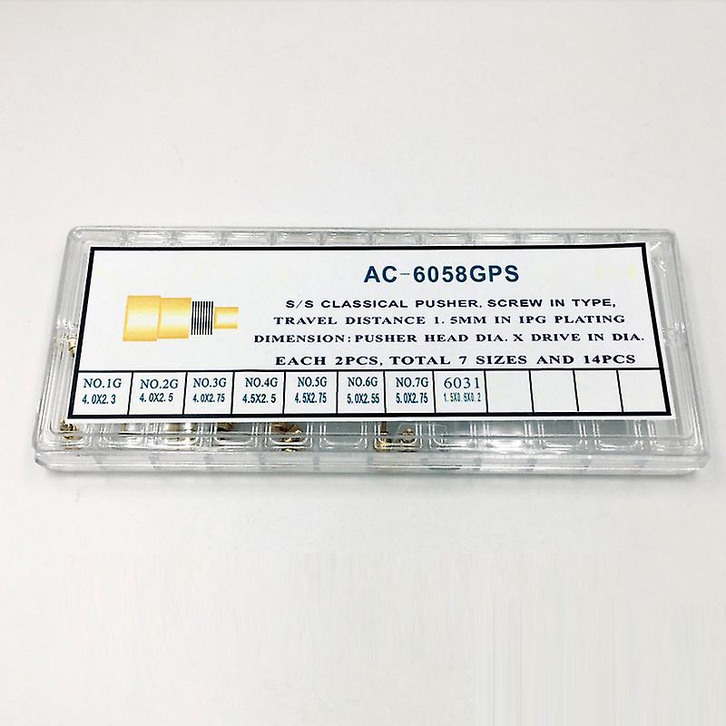 Screw‑In Type Watch Crown Chronograph Button Watch Pusher Accessory AC ...