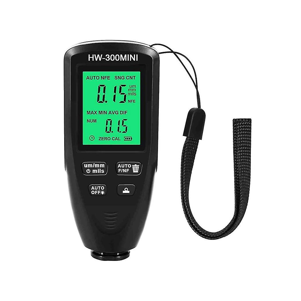 -300mini Coating Thickness Gauge 0-2000um Measuring Paint Tools ...