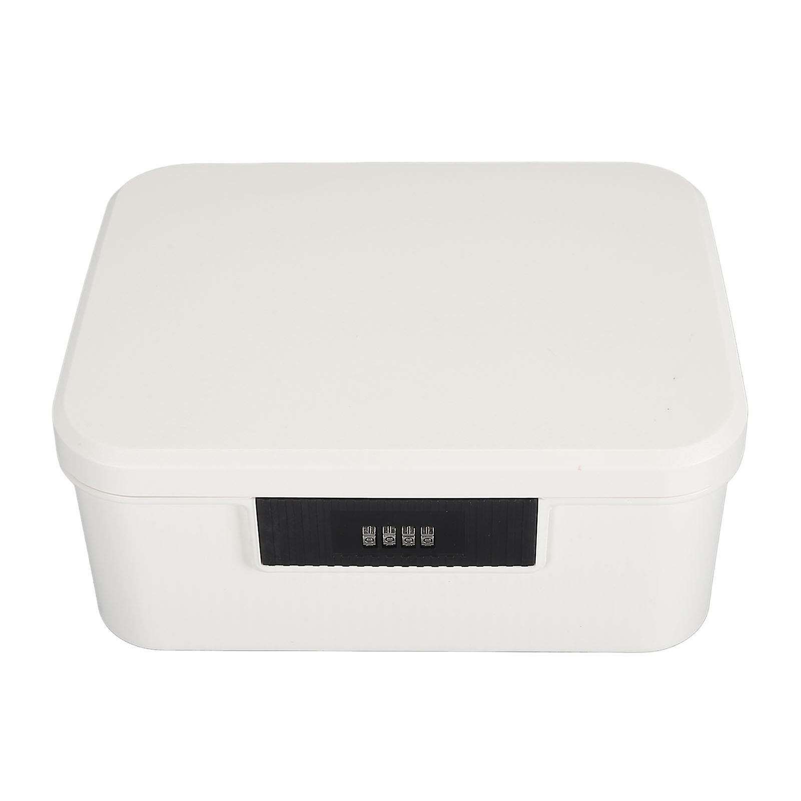 9L Capacity Lockable Storage Trunk for Files Document Organizer Double ...