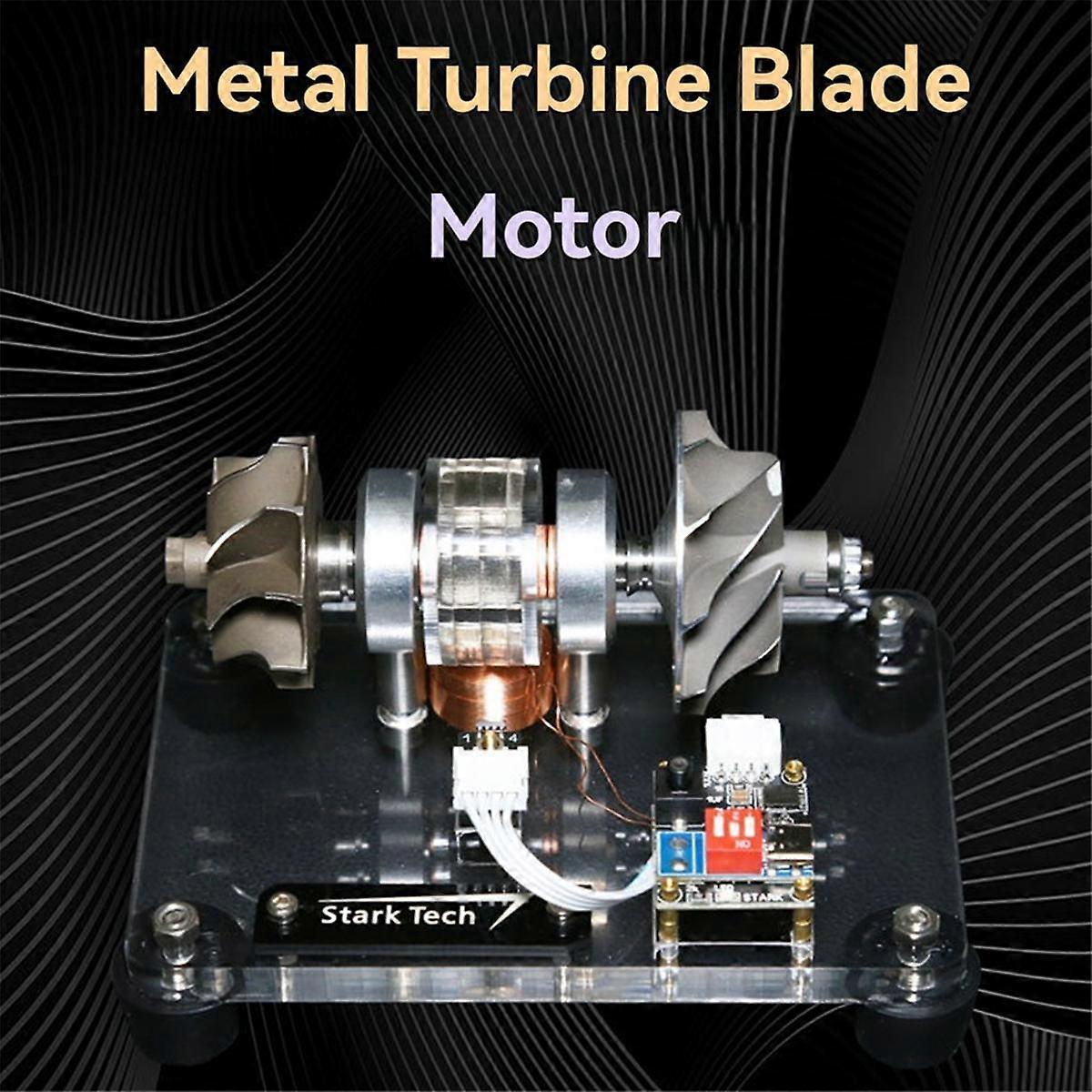 Turbine Blade Motor Turbo Brushless Motor Model Supercharged Aero ...