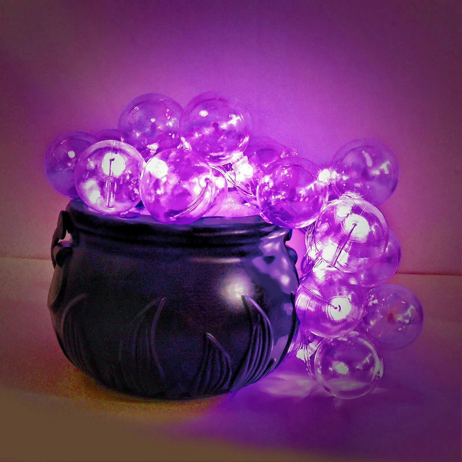 Bubbling Cauldron Set DIY Glowing Bubble Witch Cauldron Light Up Black ...