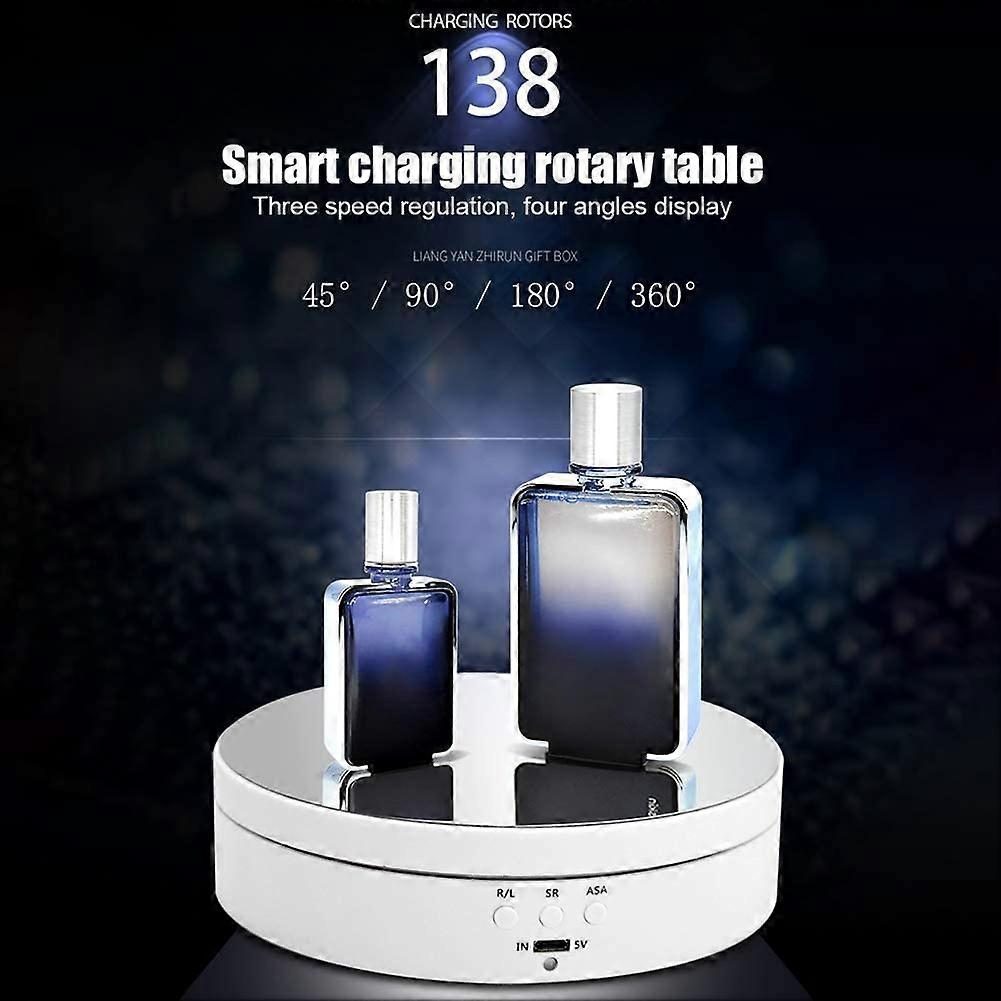 Turntable Display Rack, Motorized Rotating Display Stand, 360 Degree ...