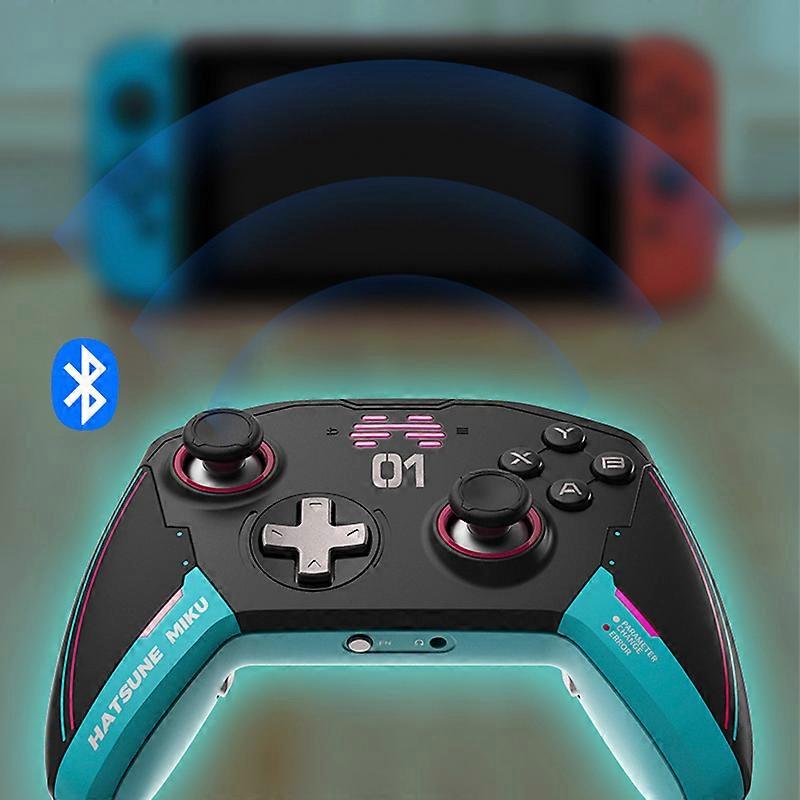 Anime Miku T6 Limited Game Controller Handle Wireless Gamepad Applies ...