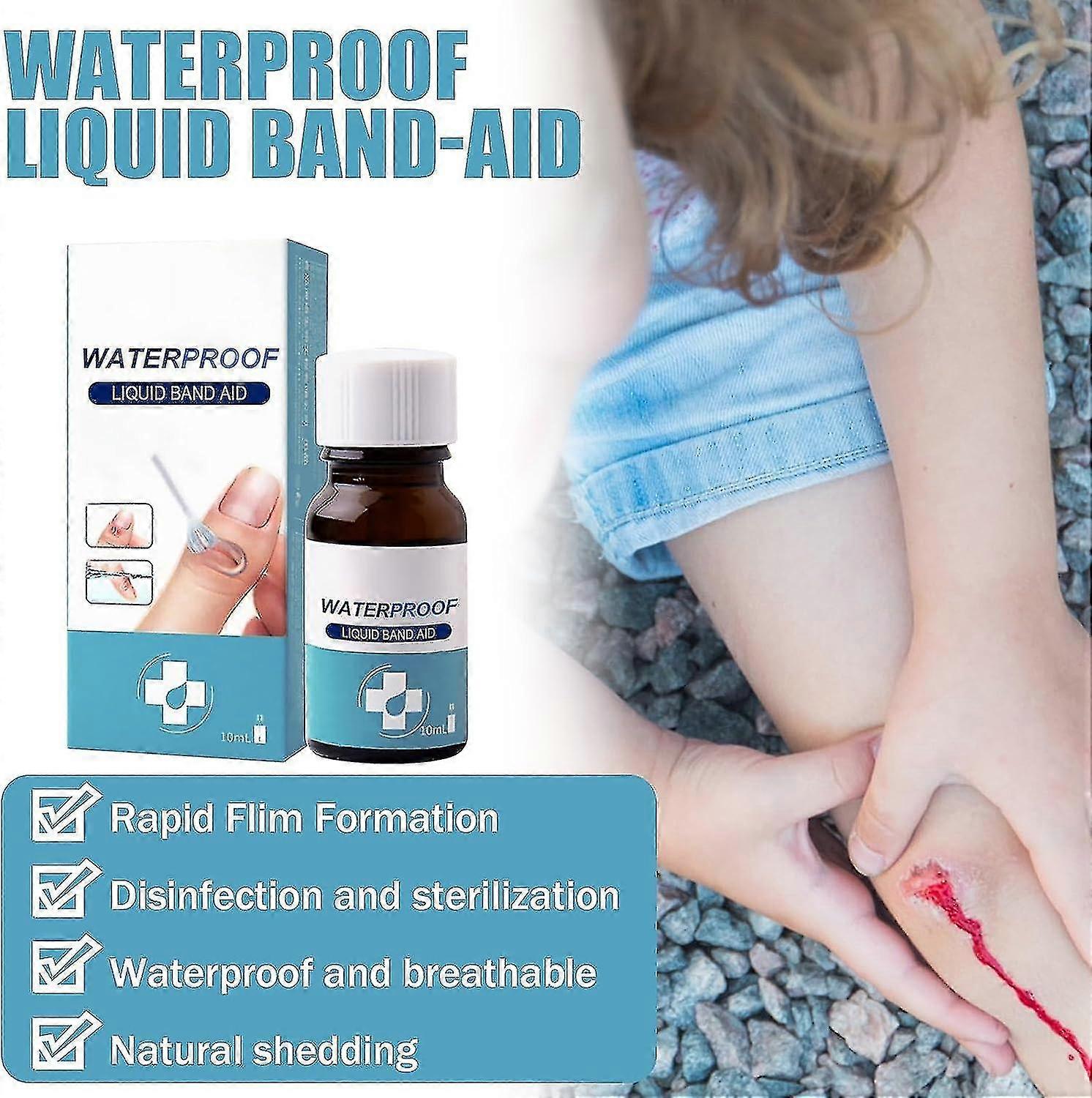 Liquid Bandages, Liquid Skin Glue For Wounds Human, Waterproof ...