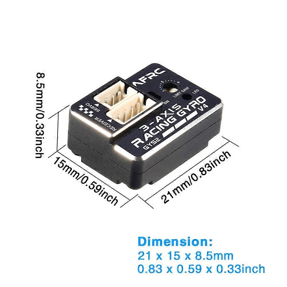 -2 V4 3-AXIS Racing Gyro Drift Car Stabilizer EPA AVCS for MINI Z D Q 1 ...
