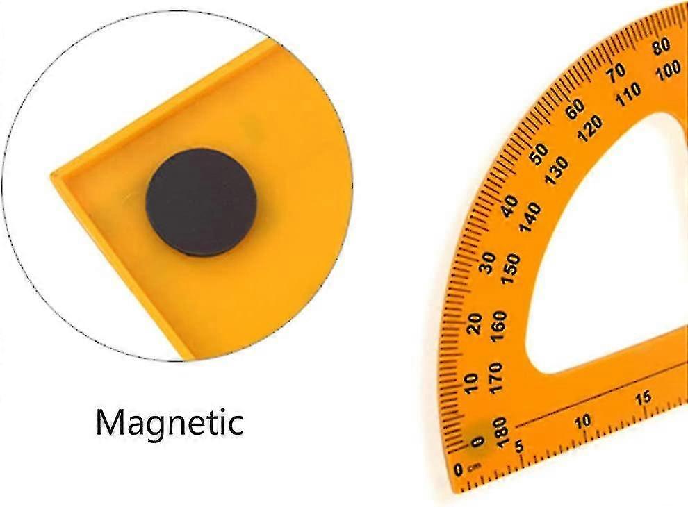 Teaching Tool Multifunction Teaching Ruler Set Triangle Protractor ...