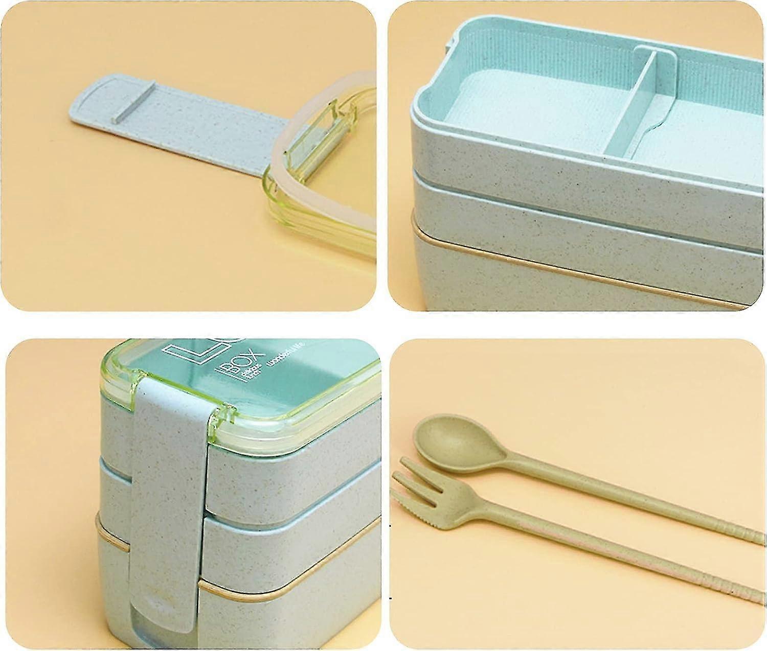 3 Layer Bento Lunch Box Bento Box Lunch Box With Compartments Japanese Lunch Container Kids ...