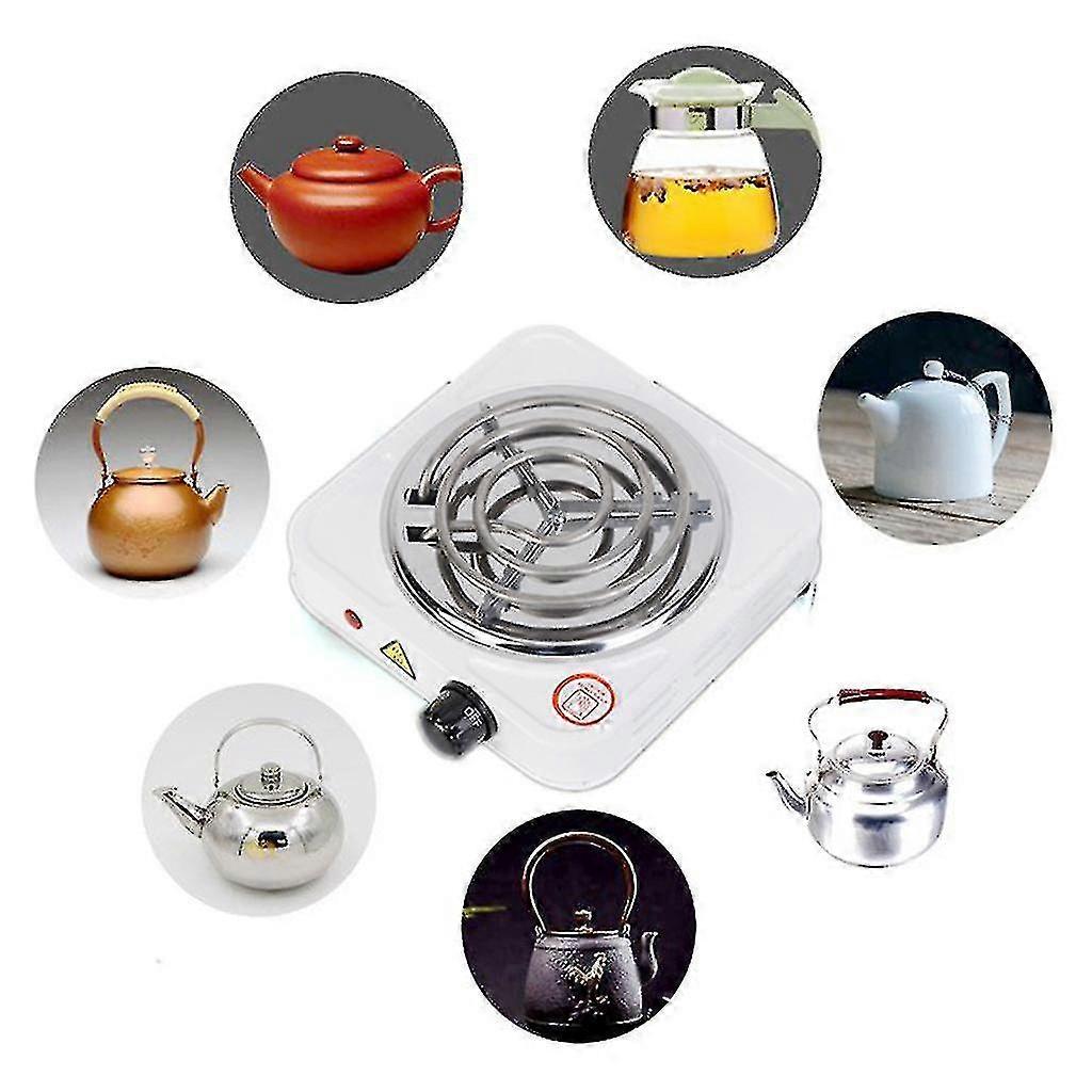 Portable Electric Iron Burner Single Stove Mini Hotplate Adjustable ...