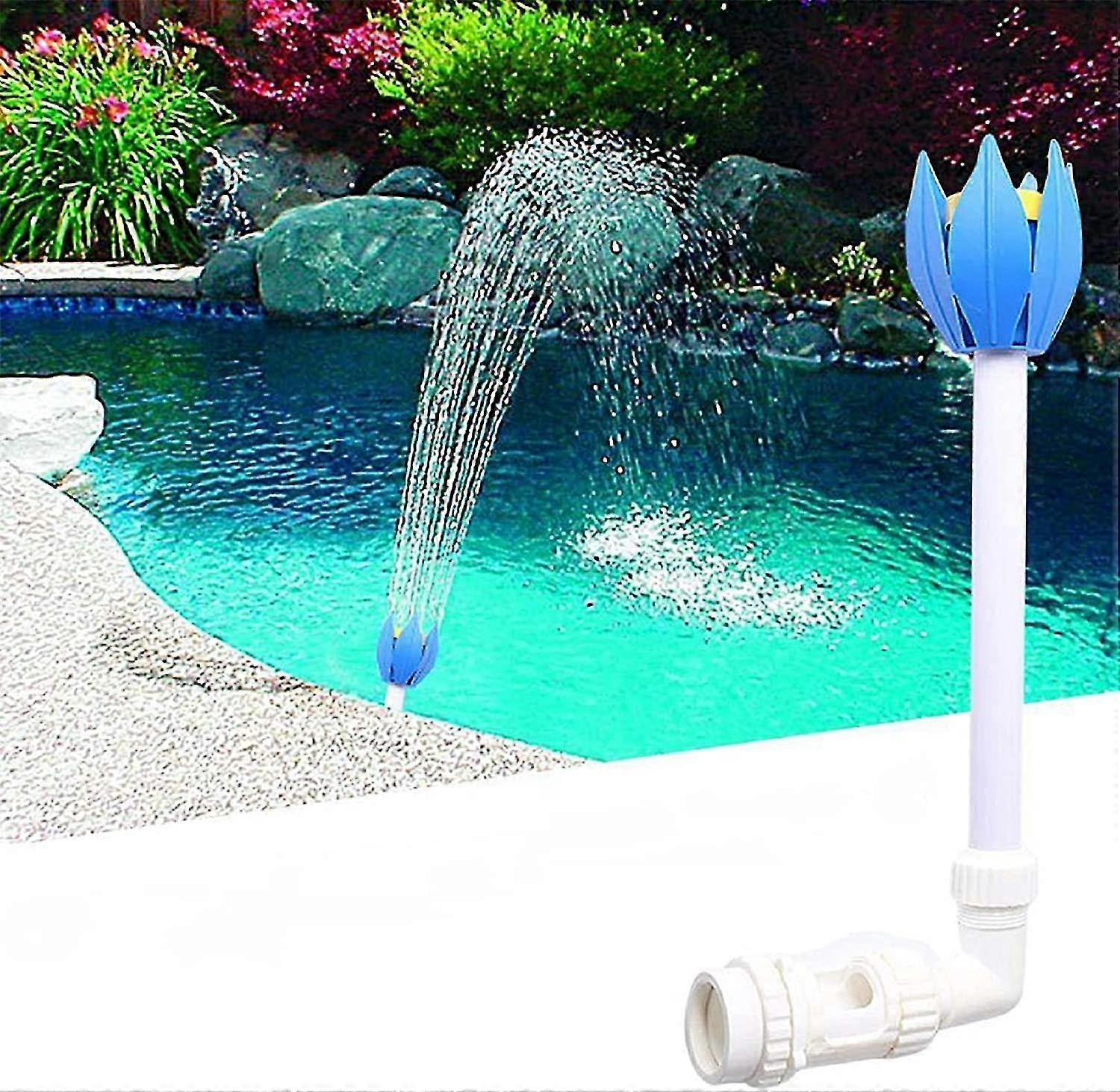 Pool Fountain Jet Adjustable Waterfall Pool Fountain,pool Fountain Jet ...
