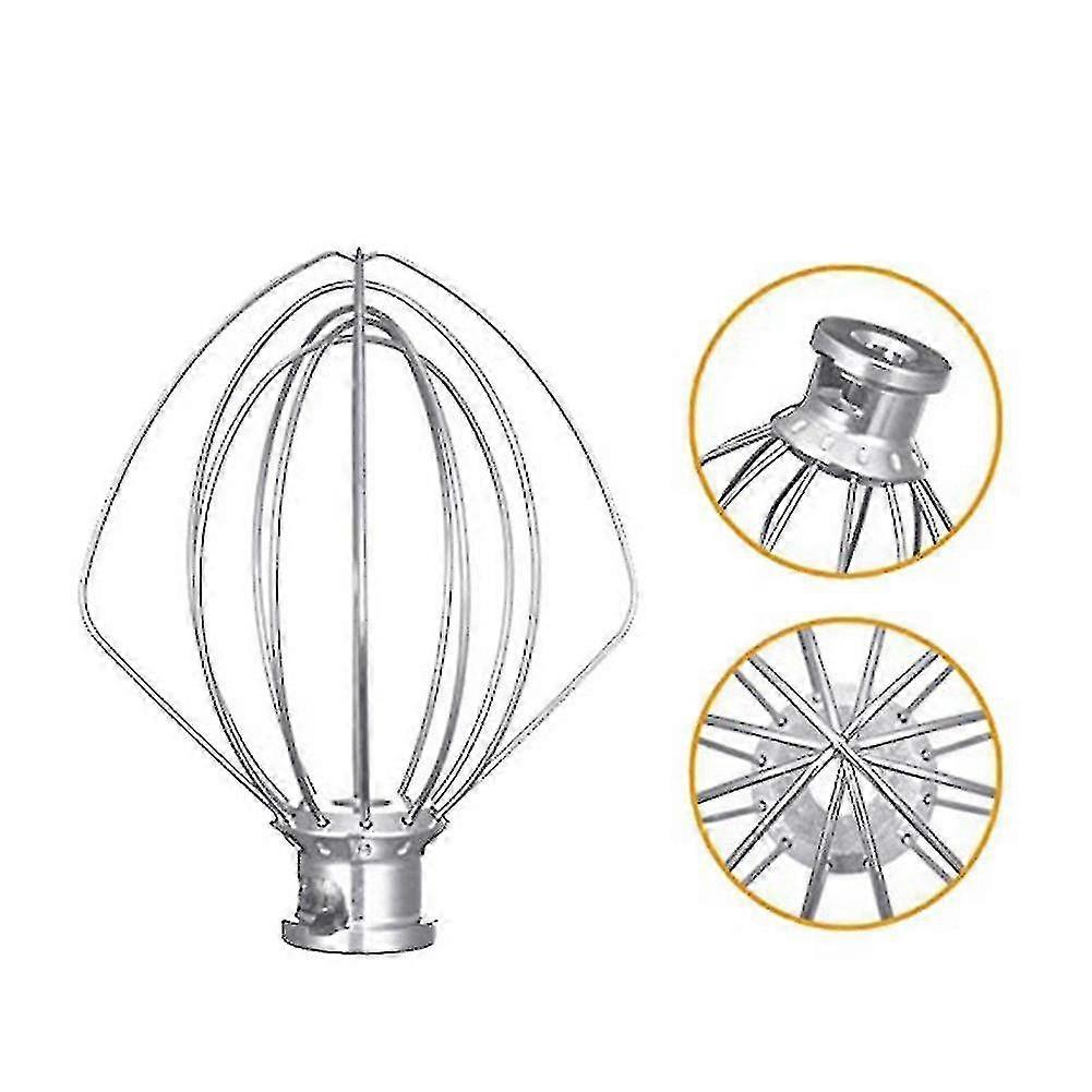 Stainless Steel Whisk 5k452ww For Kitchenaid Kitchen Machine | Fruugo NZ