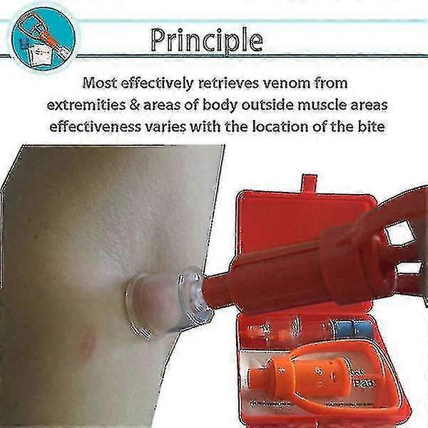 Emergency Outdoor Venom Extractor,snake Bite First Aid Kit,bee,spider ...