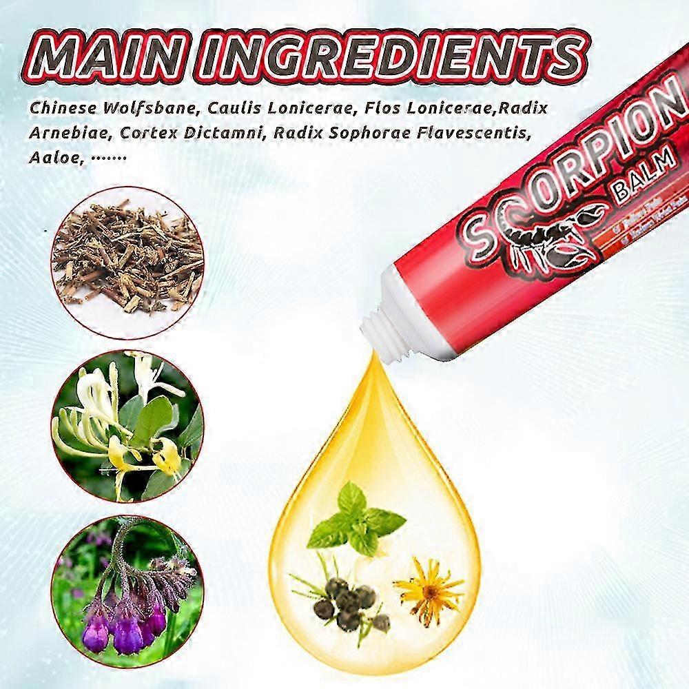 2pcs Scorpion Venom Joint Cream Lumbar Disc Pain Back Pain Treatment ...