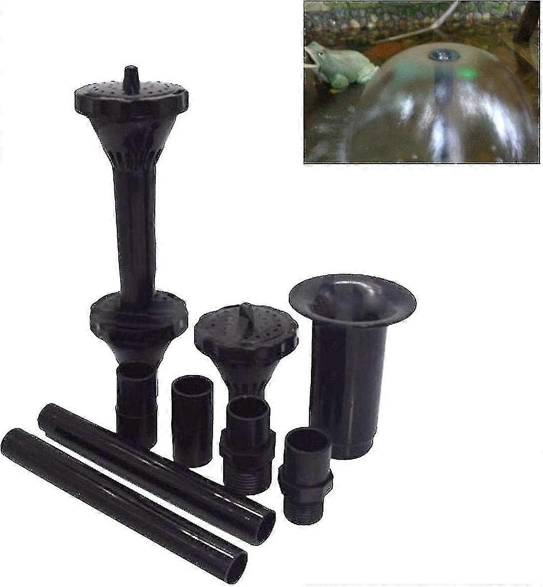 9pcs Small Nozzle Heads Kit Nozzle Water Fountain Fountain For Pond ...