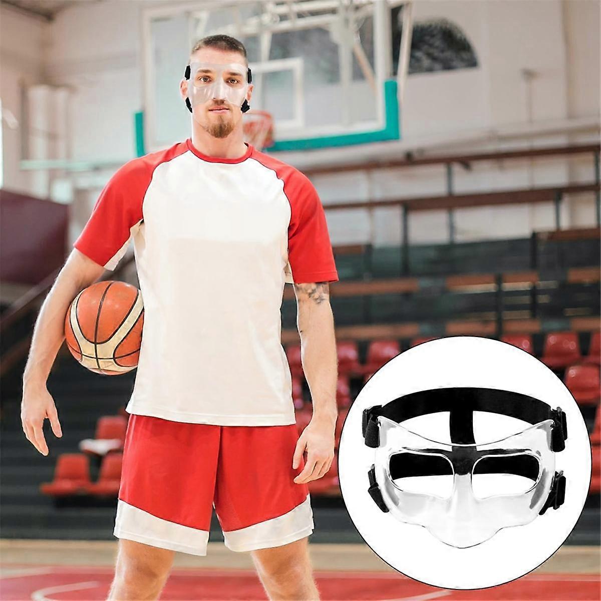 Nose Guard for Broken Nose, Adjustable Face Guard Sports Training Face ...