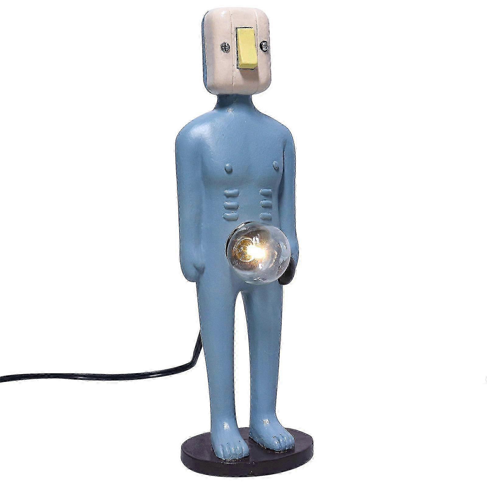 Body Light Bulb Resin Lamp Funny Desk Lamp Usb Interface Home ...
