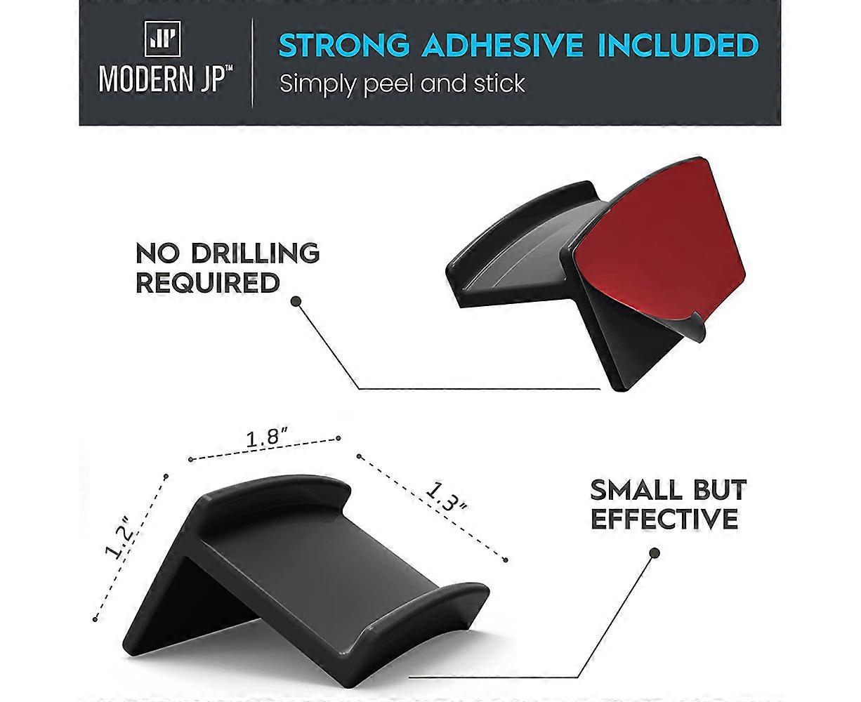 8 Pcs Hat Holder No Drilling Sticky Wall Hook Self Adhesive Baseball ...