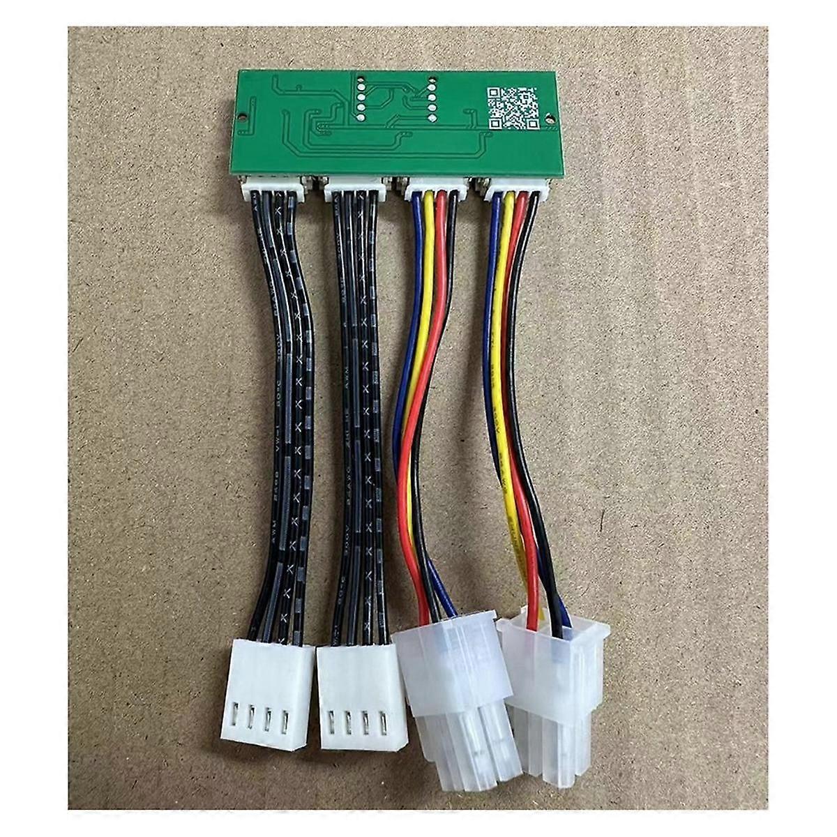12V 4-In-1 Square 4Pin Fan Simulator Emulator Special for Antminer S19k ...