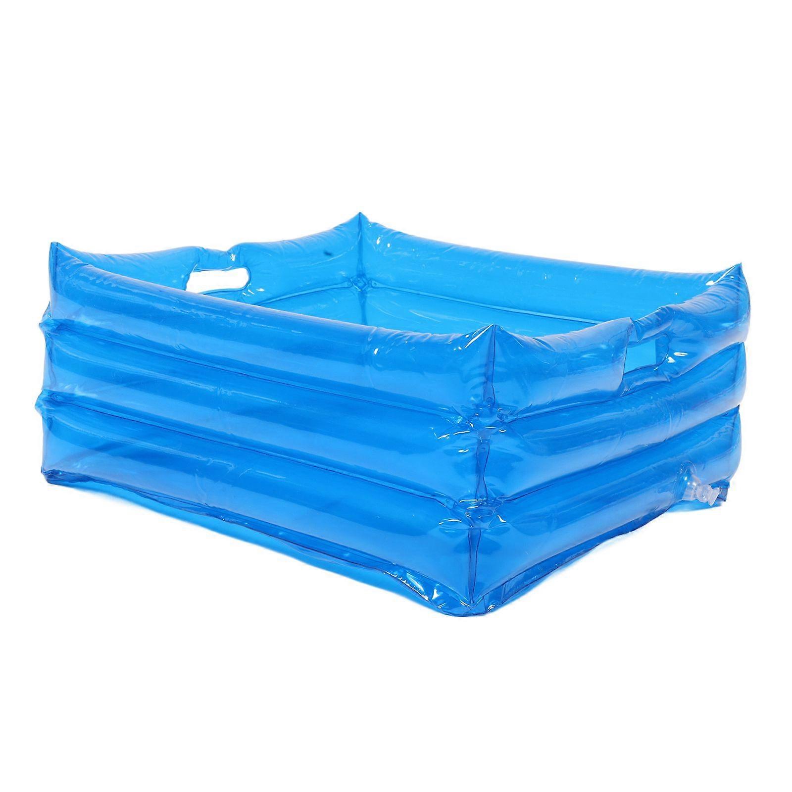 Inflatable Foot Bath Basin Blow Up Foot Soaking Bath Basin Collapsible ...