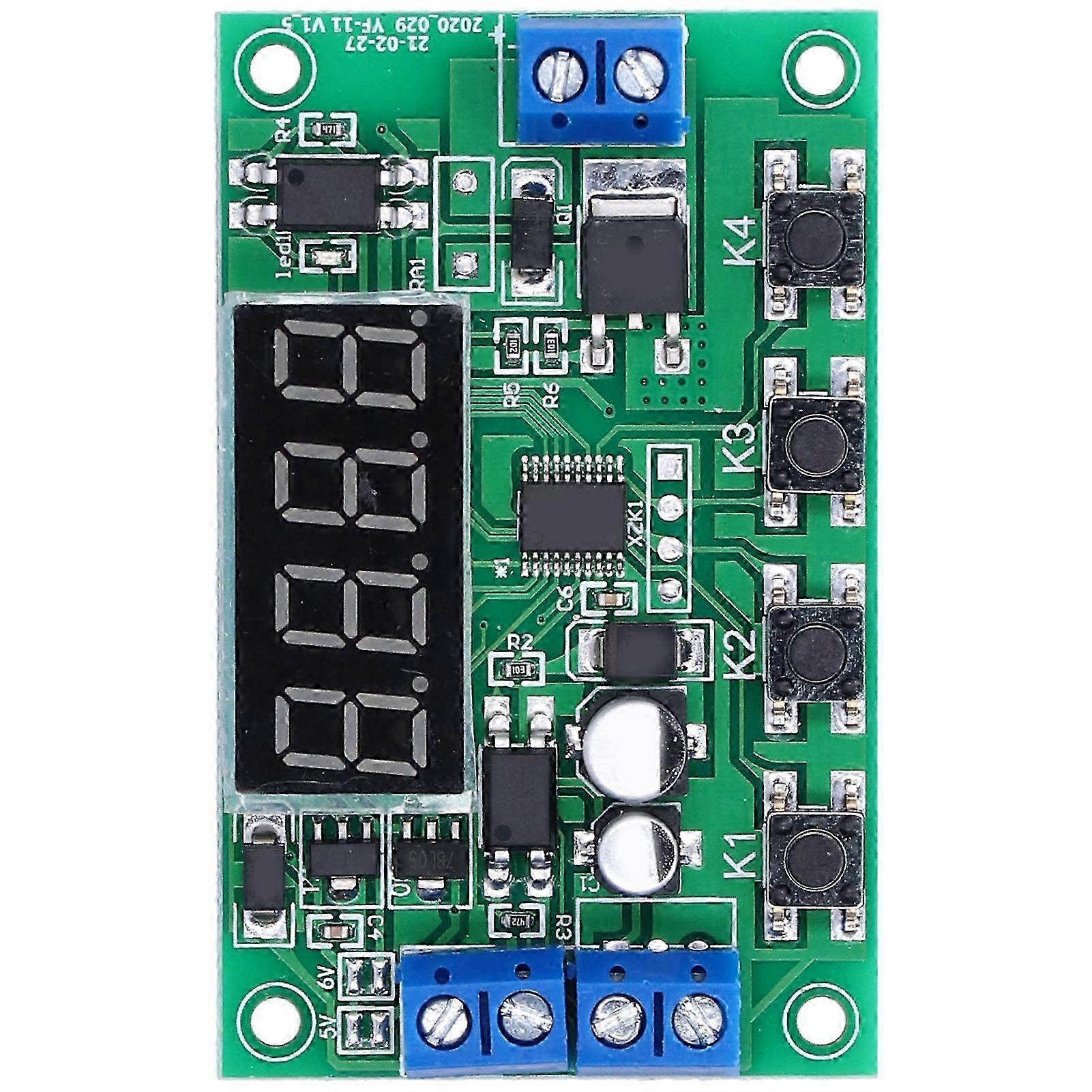 Relay Module 32 Functions Safe Reliable Digital Delay Timer Control ...