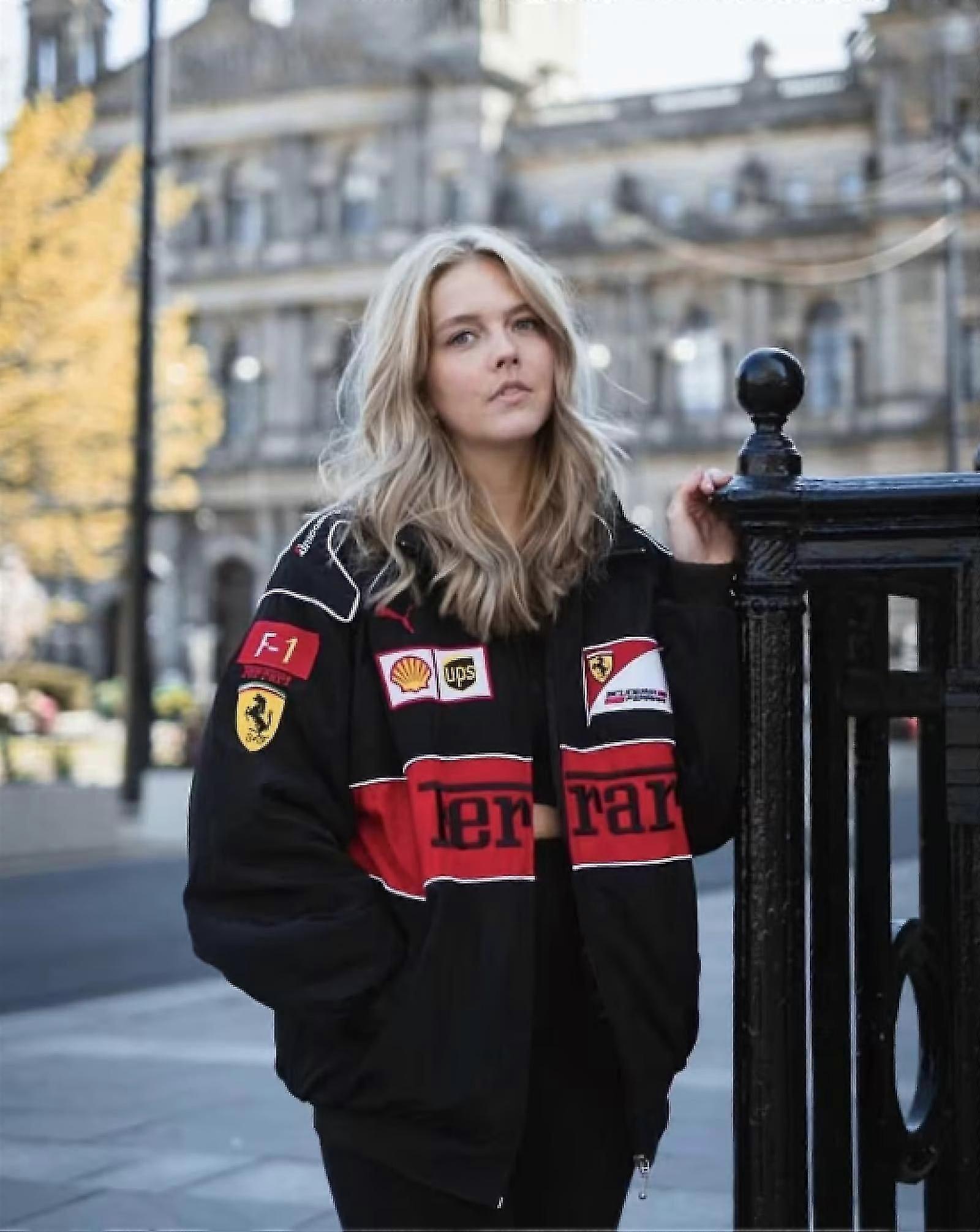 Racing Jacket Vintage White Nascar Retro Bomber - Jacket Vintage Jacket ...