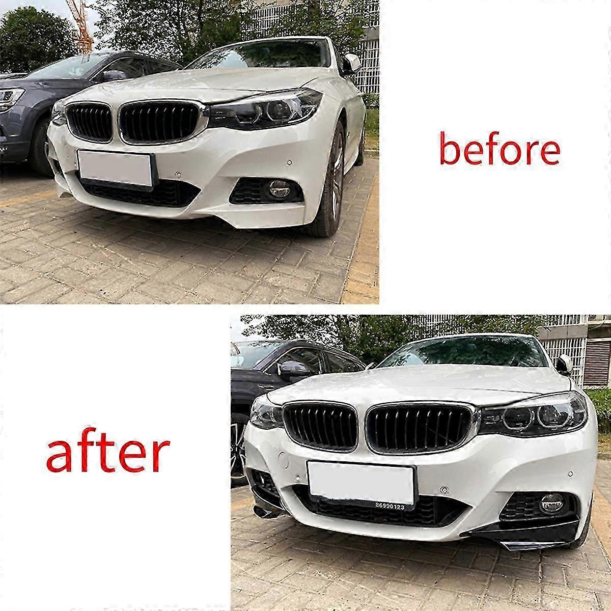 For F34 GT Front Bumper Lip Angle Diffuser Splitter Spoiler Protector ...