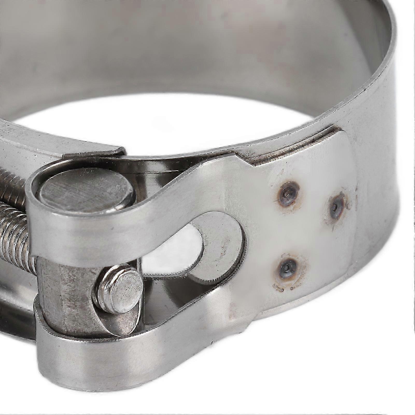 10Pcs 201 Stainless Steel Hose Clamps 48-51mm for Automotive Industrial ...