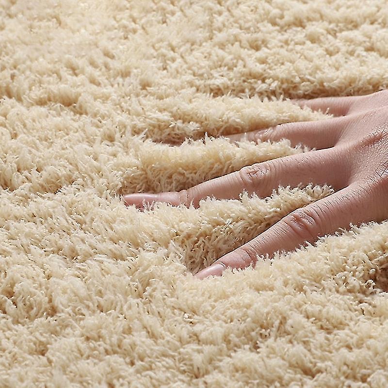 Modern Simple Carpet Thick Round Area Rug Living Room Rocking Chair ...