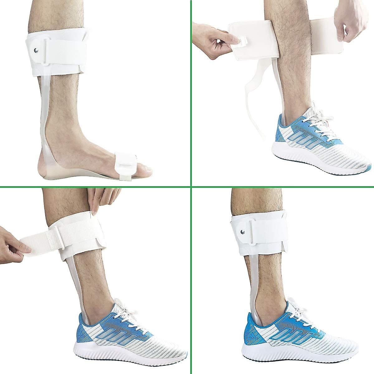 Drop Foot Brace Afo Leaf Spring Splint, Ankle Stabilization Orthosis ...
