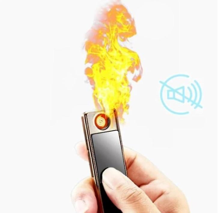 Windproof Usb Arc Lighter, Giger Lighter, Slim Profile Coil Lighter ...