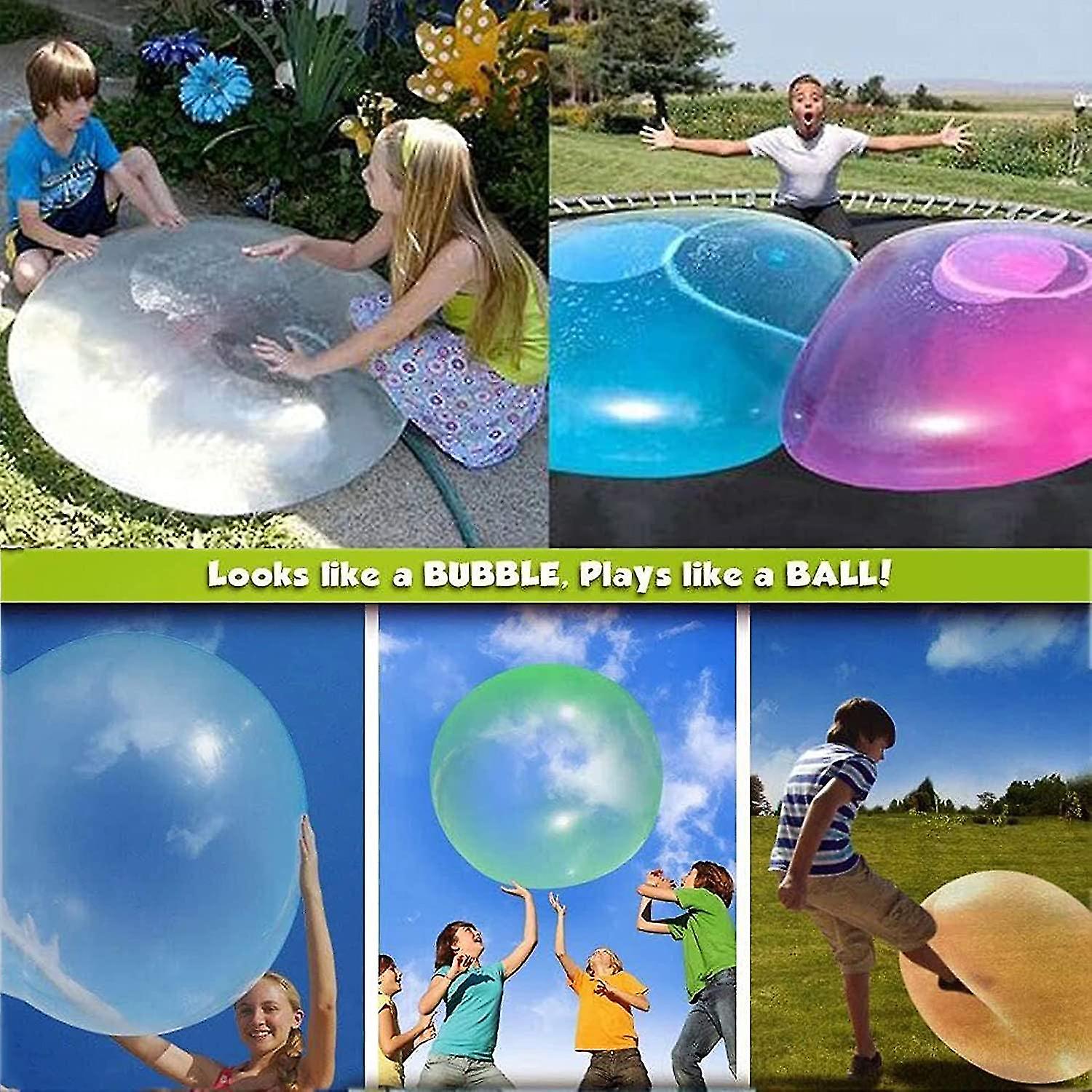 Bubble Ball Toy For Kids Giant Inflatable Water Bubble Ball Balloon ...