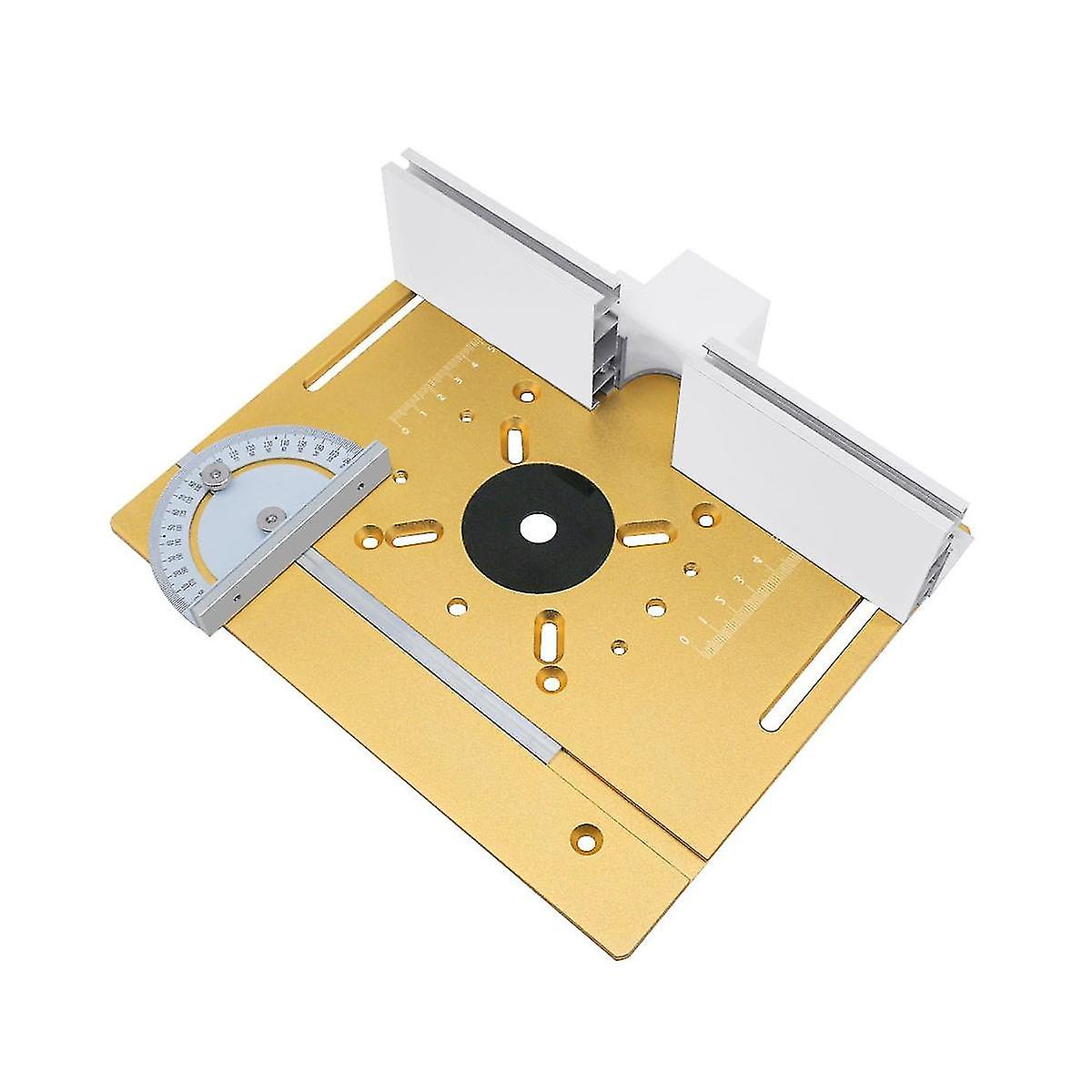 Precision Router Lift System And Router Table Insert Plate - Wood ...