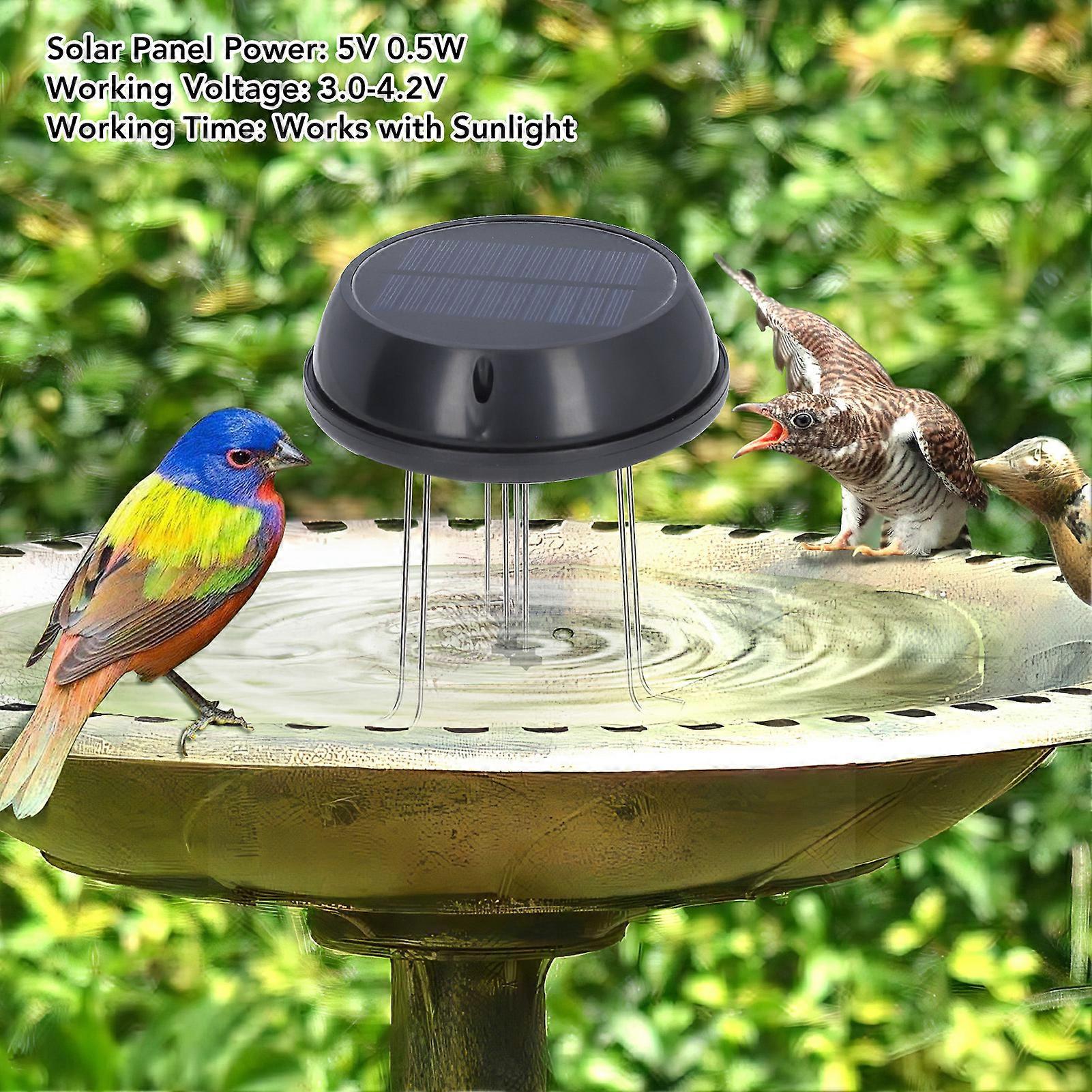 Solar Powered Water Agitator 5V 0.5W Solar Panel Wiggler with Bracket ...