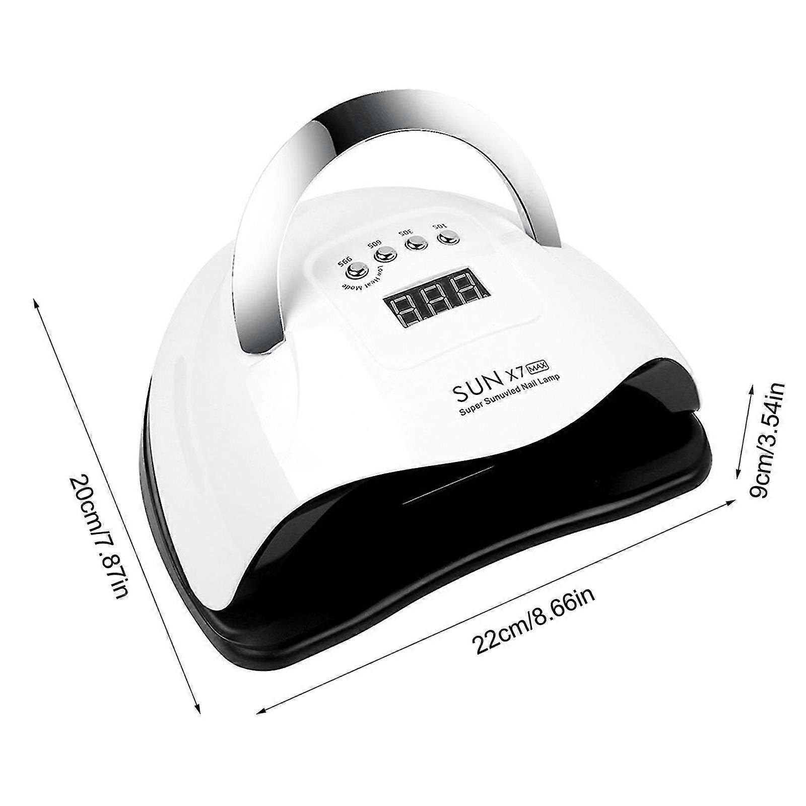 2024 Nail LED Lamp Portable Nail Polish Glue Dryer Intelligent Nail ...